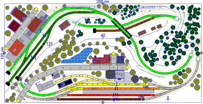 TT Gleisplan 100x200 - Hajttó - indafoto.hu